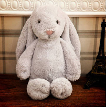 Hello Chester Soft Plush Toy - Grey Bunny – Your House Warehouse